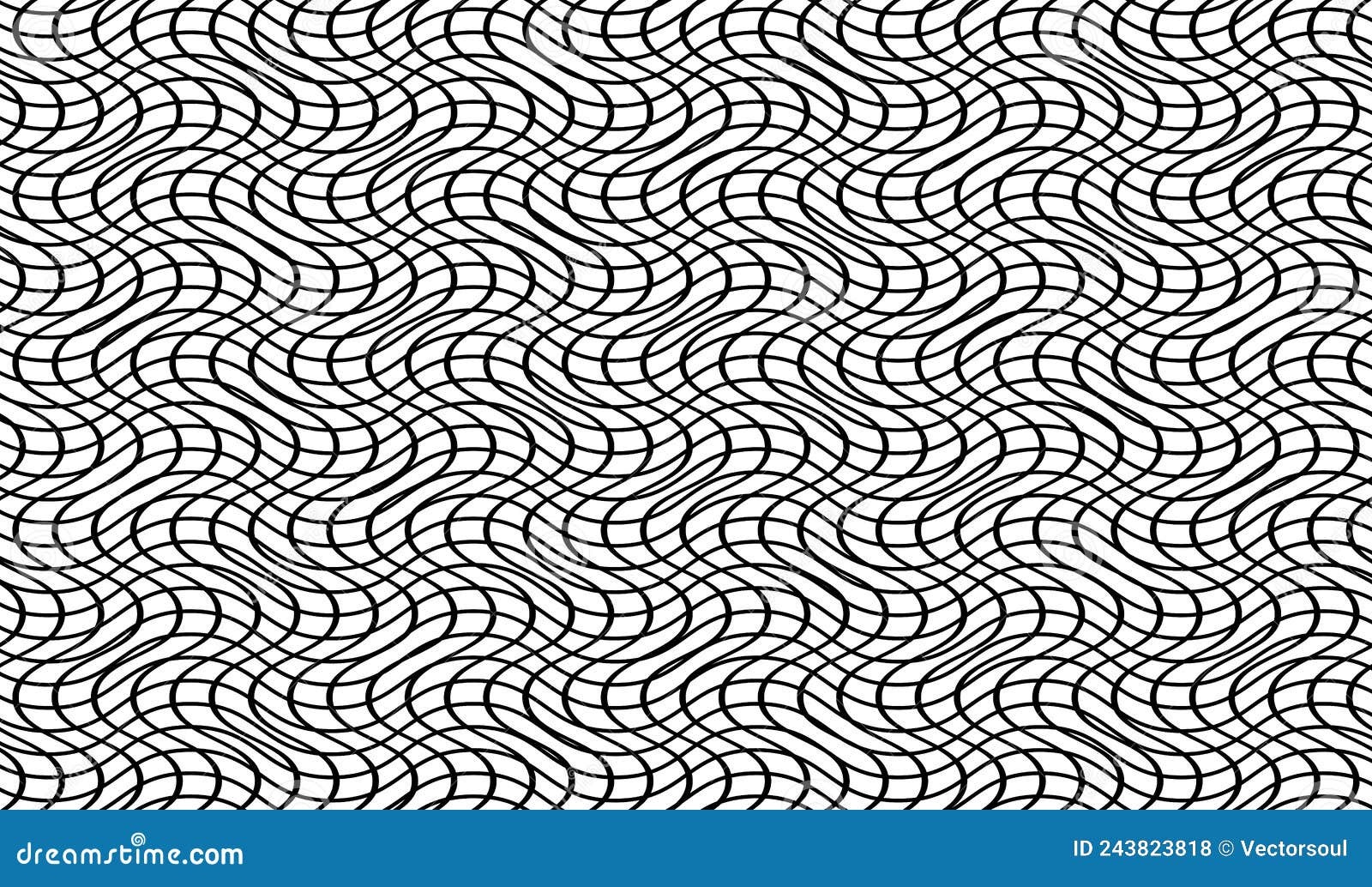 Rectangular Format Net, Trellis, Web Pattern, Texture of Irregular Wavy ...