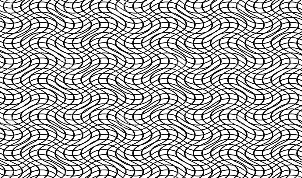 Rectangular Format Net, Trellis, Web Pattern, Texture of Irregular Wavy ...