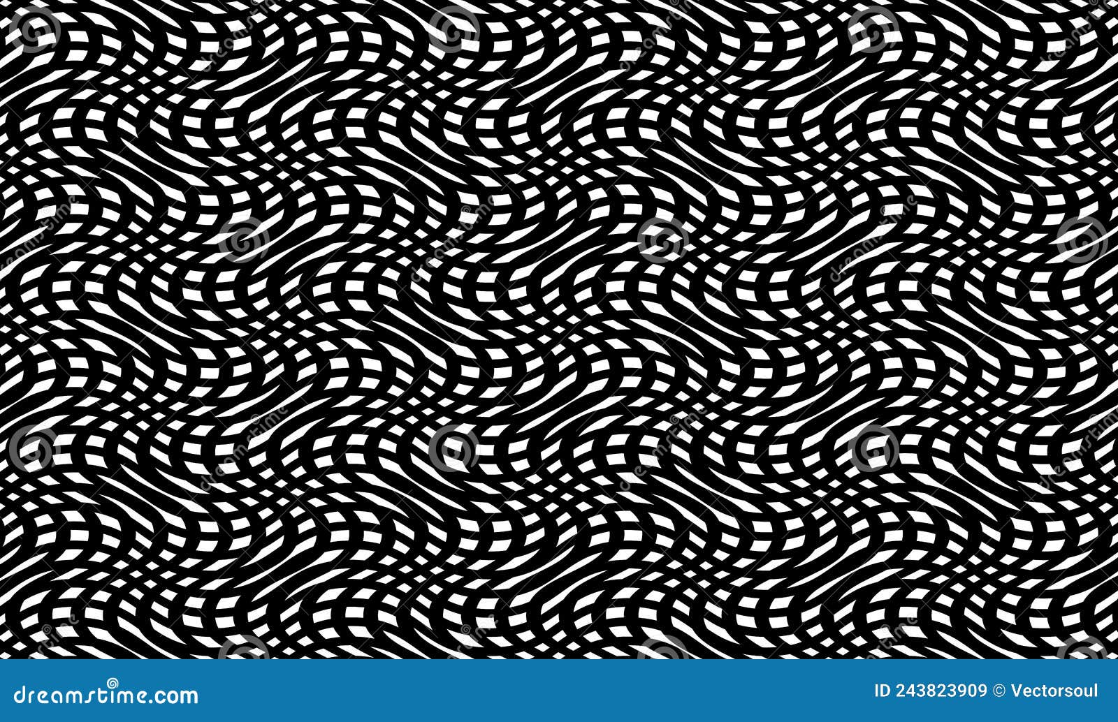 Rectangular Format Net Trellis Web Pattern Texture Of Irregular Wavy 6997