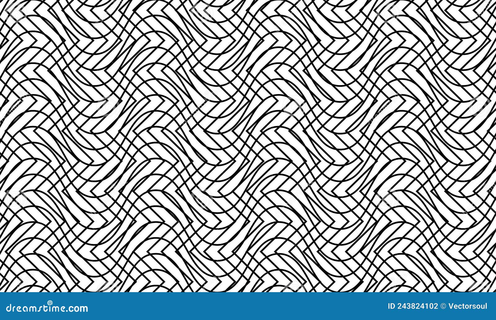 Rectangular Format Net, Trellis, Web Pattern, Texture of Irregular Wavy ...