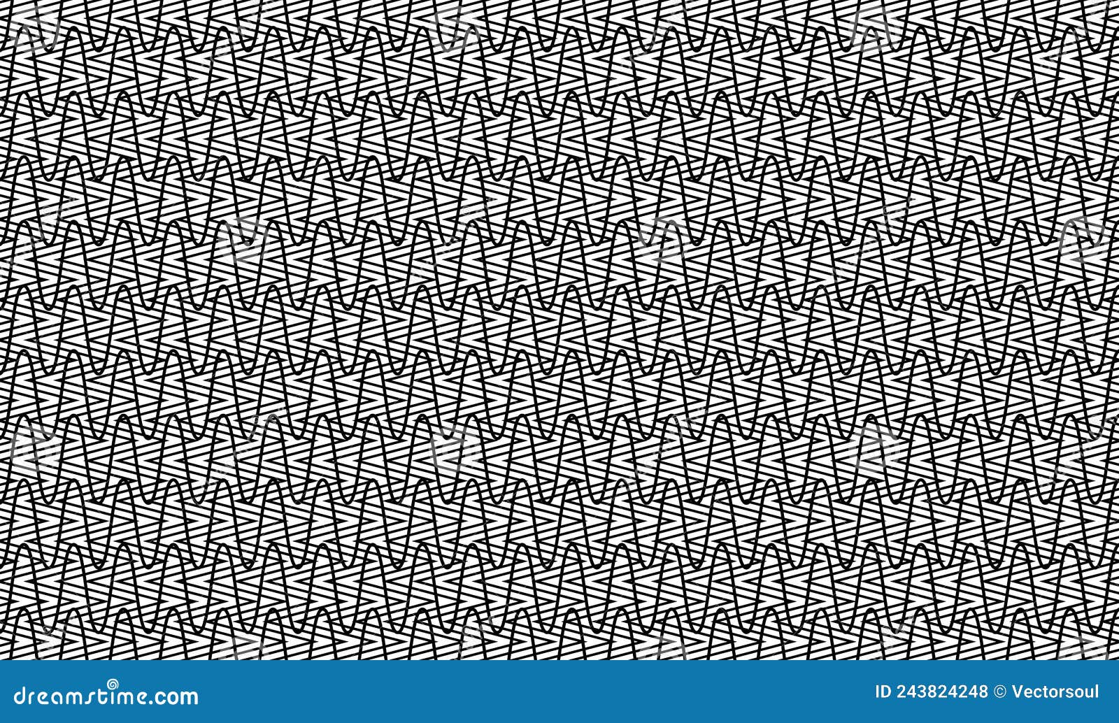 Rectangular Format Net Trellis Web Pattern Texture Of Irregular Wavy 5403