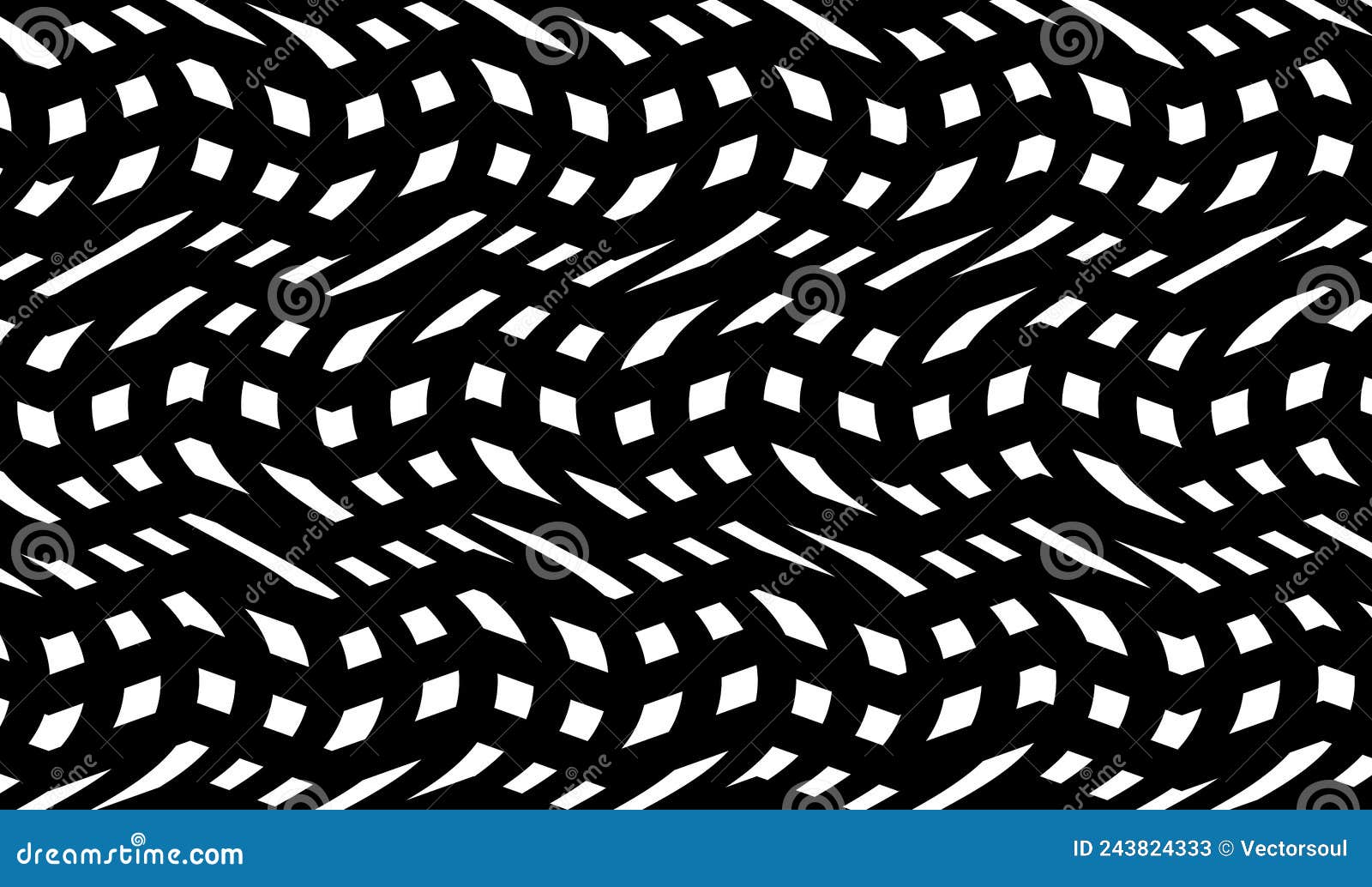 Rectangular Format Net Trellis Web Pattern Texture Of Irregular Wavy 3190