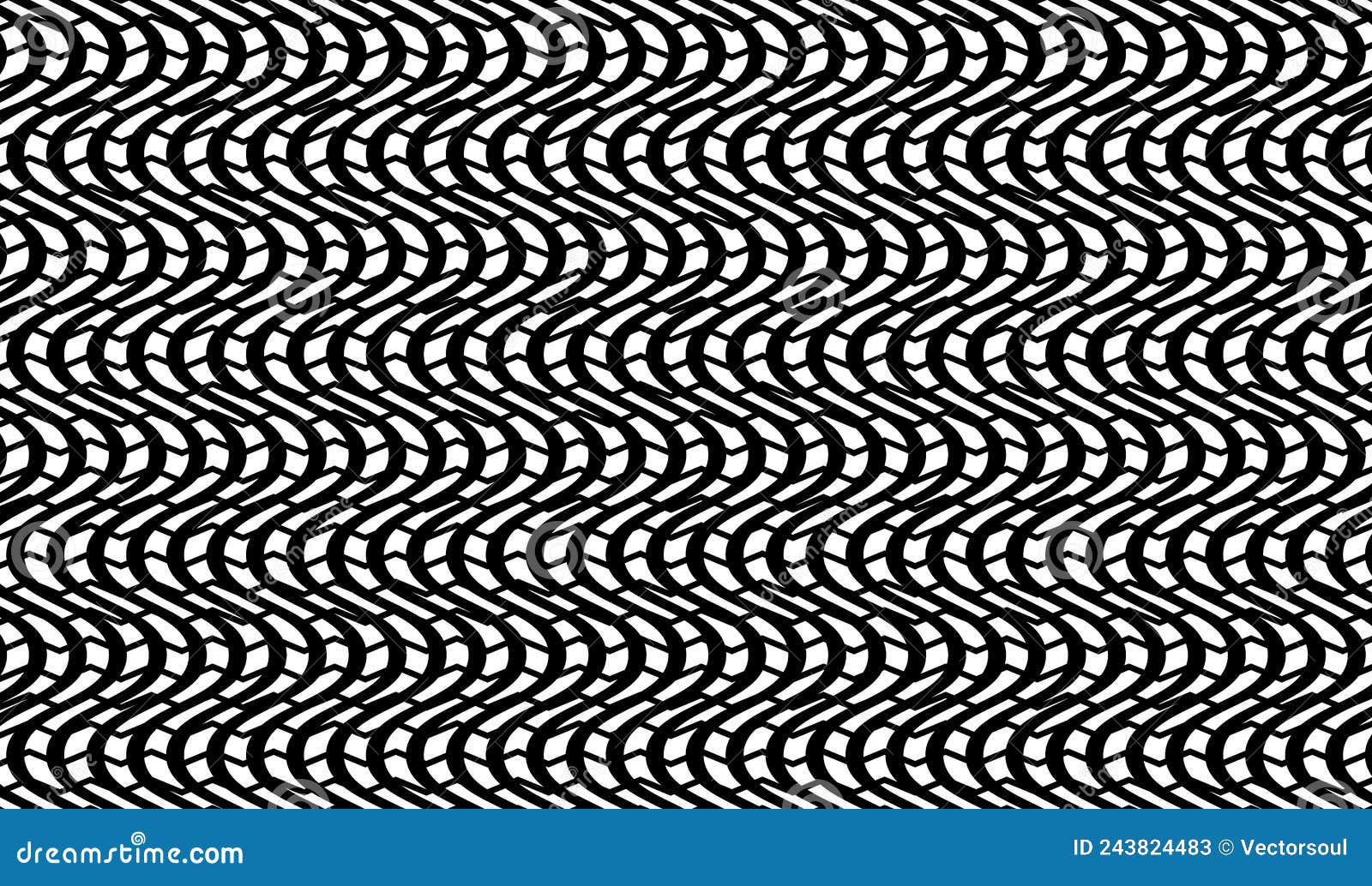 Rectangular Format Net Trellis Web Pattern Texture Of Irregular Wavy 6851