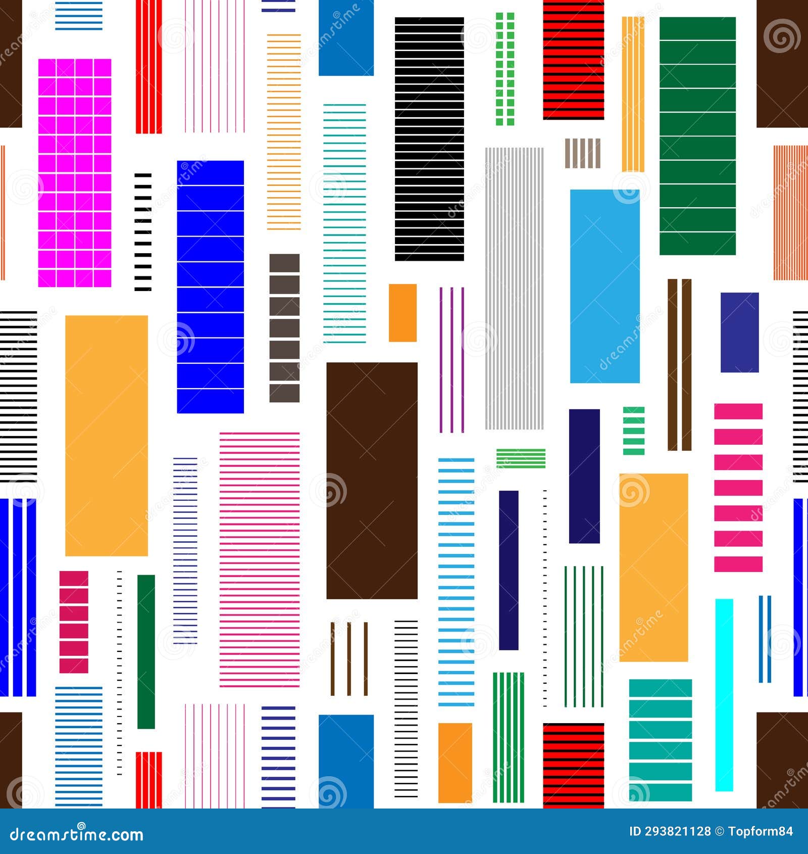 Rectangular Forms Abstract Texture Seamless Background .design Element ...