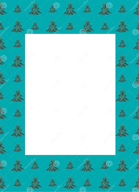 Rectangular Frame Template with Ornament from the Pattern with the ...