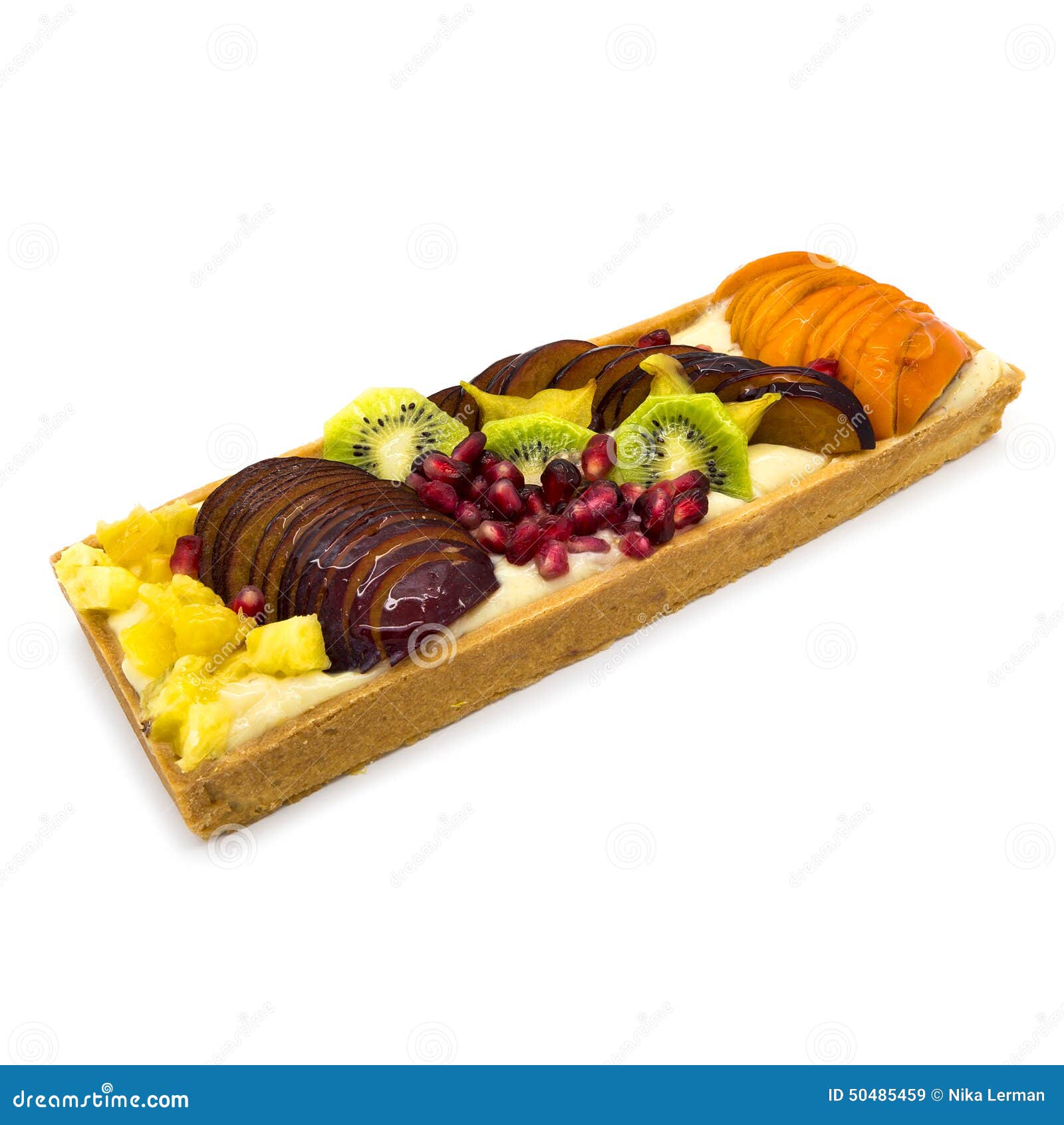 Rectangular Fruit Cake stock image. Image of rectangular - 50485459