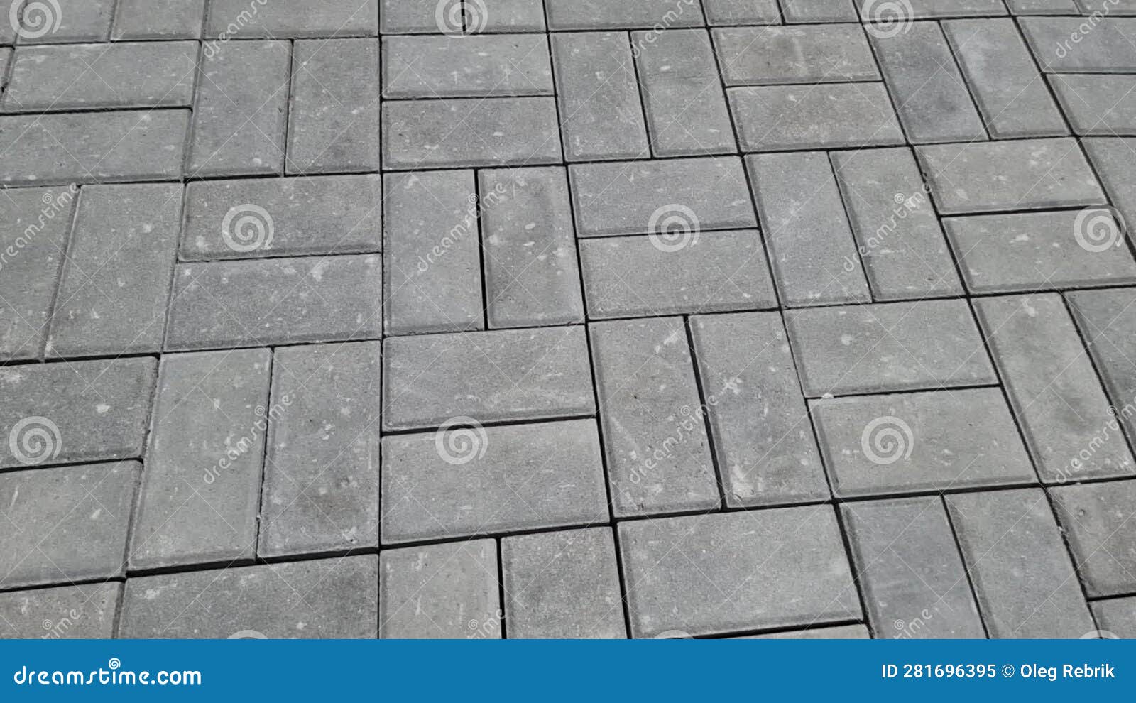 Rectangular Gray Paving Slabs. Angled View Stock Video - Video of stone ...