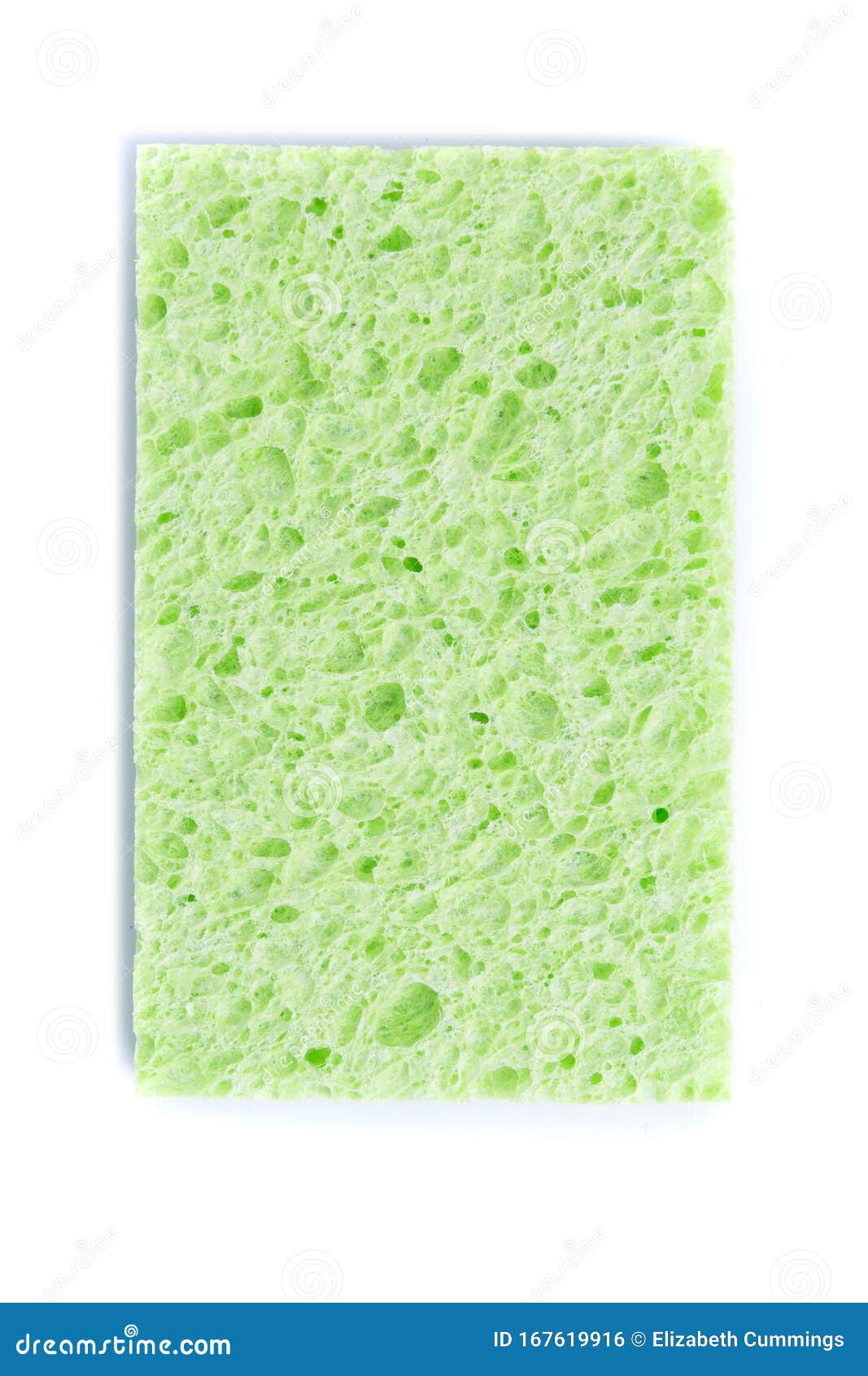 Rectangular Green Cellulose Washing Sponges with Coarse and Soft Sides ...