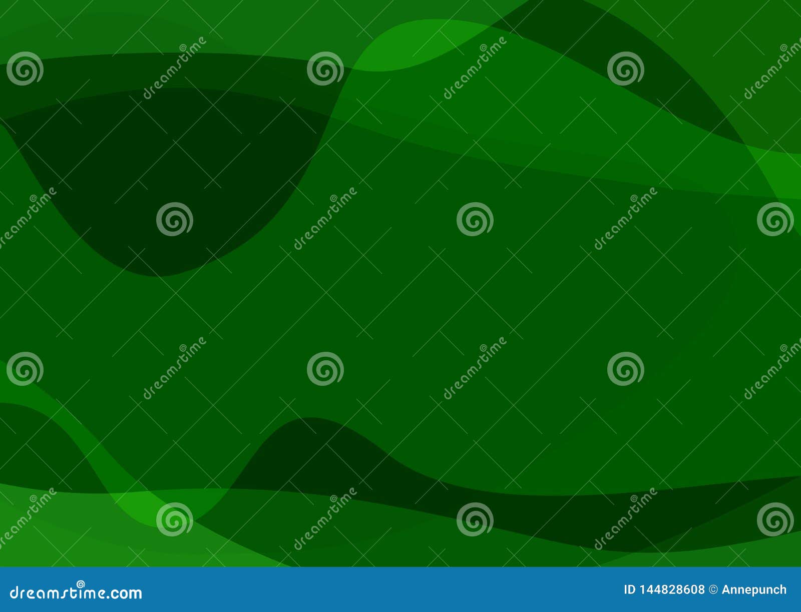 Rectangular Green Modern Template. Horizontal Abstract Background Stock ...