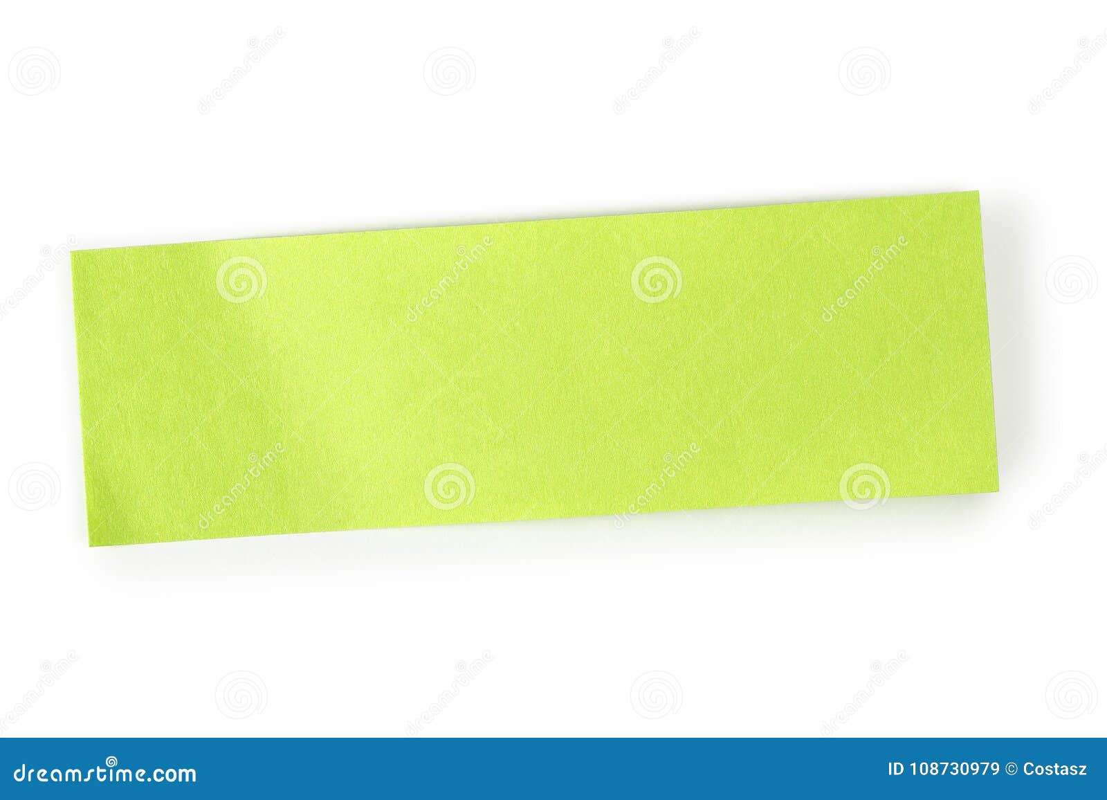 Blank note stock image. Image of copy, message, memory - 108730979