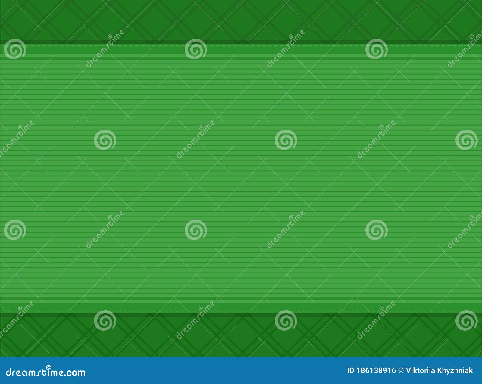 Rectangular Green Background With Light Spot. Overlay Brush Strokes ...
