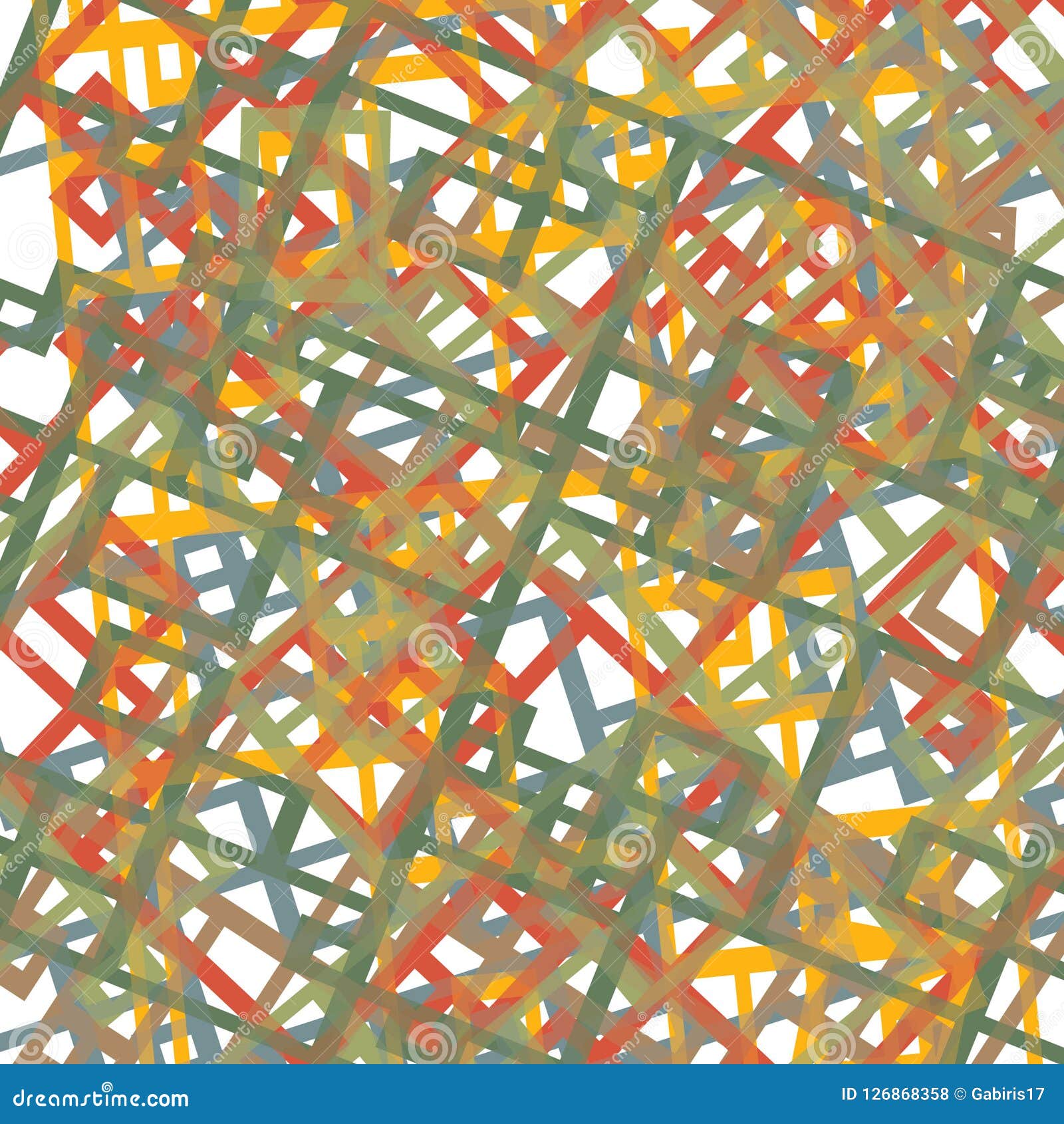 Rectangular Grid Random Repeated and Rotated, Overlapping Stock ...