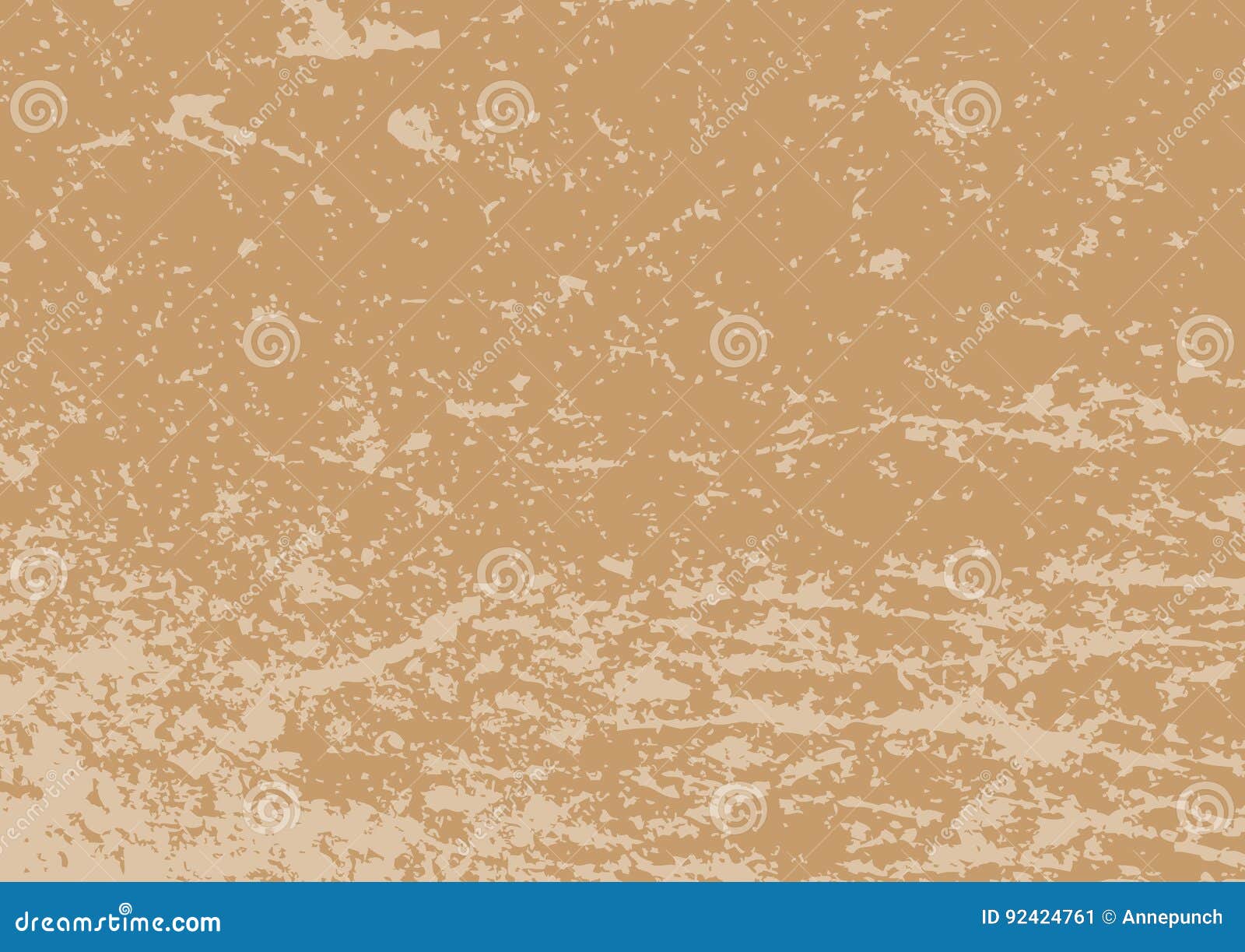 Rectangular Grunge Texture. Horizontal Brown Abstract Background Stock ...