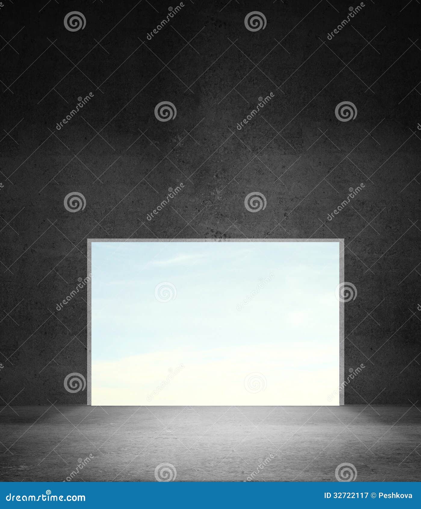 Rectangular hole stock image. Image of material, architecture - 32722117