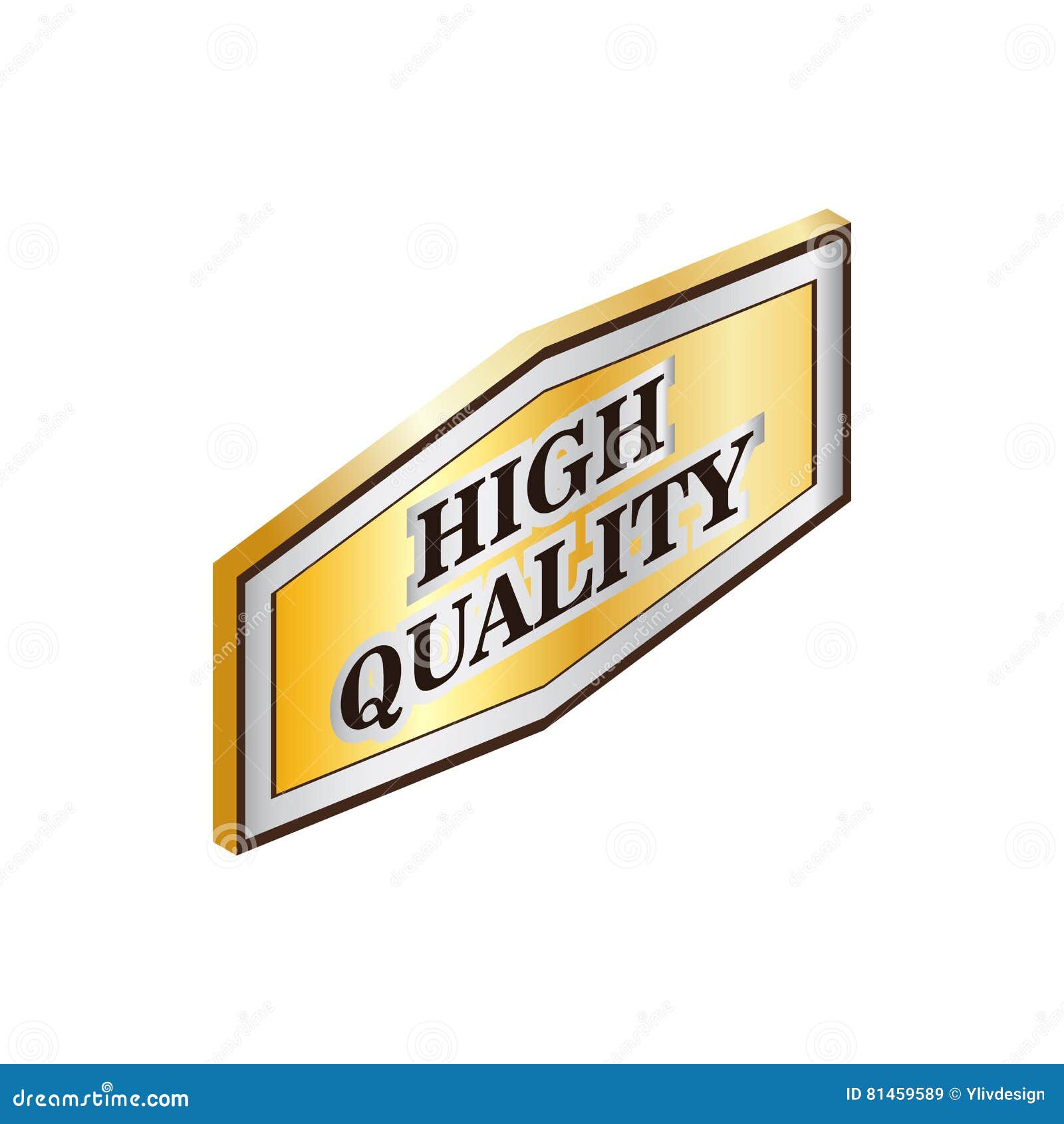 Rectangular Label High Quality Icon Stock Vector - Illustration of data ...