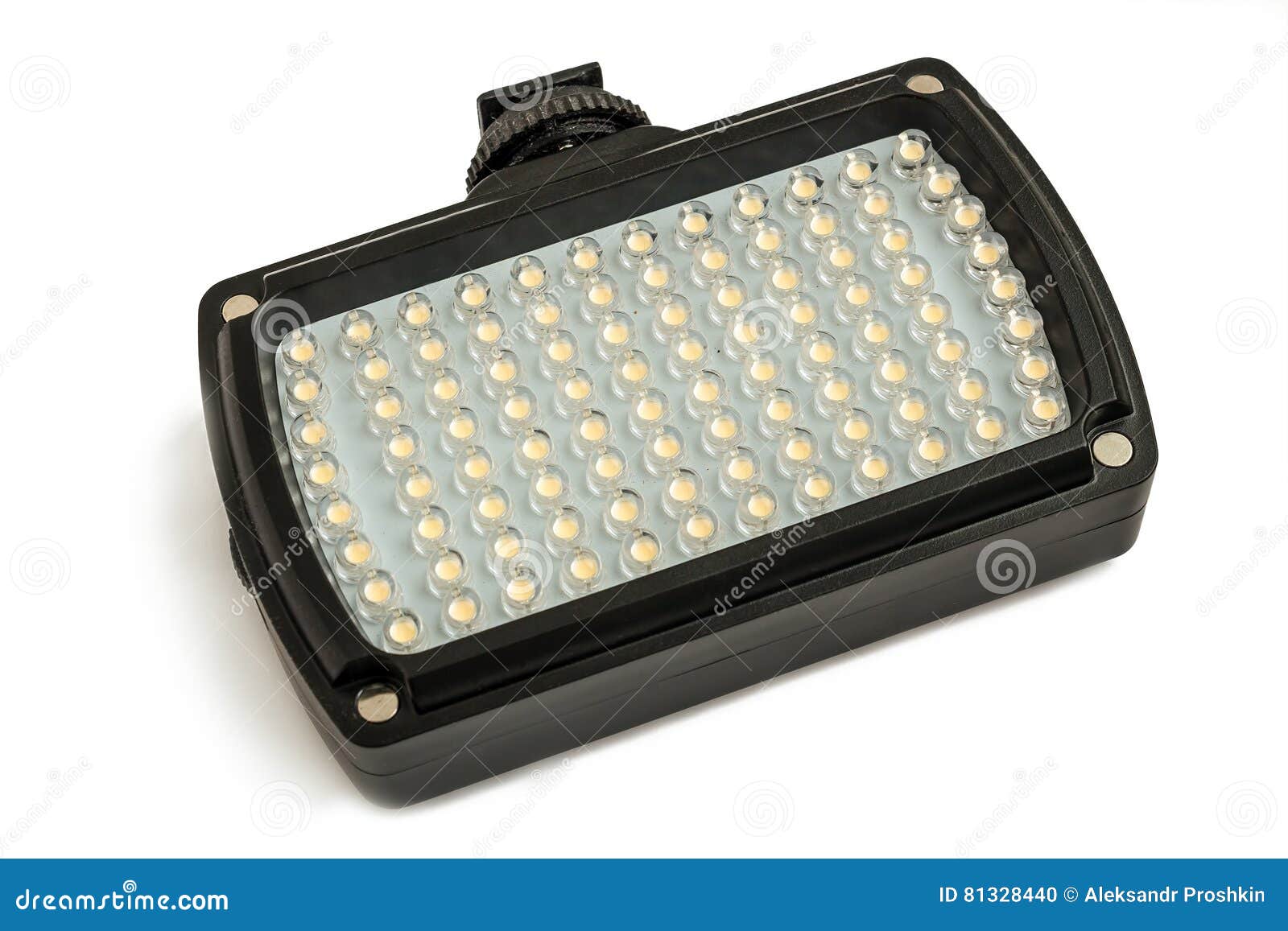 Rectangular LED Flashlight stock photo. Image of cellular - 81328440