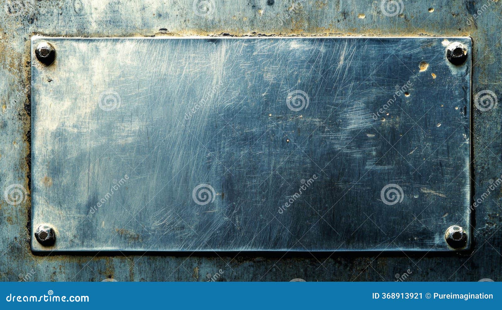 Rectangular Metal Plate With Six Evenly Spaced Holes Is Shown Against ...