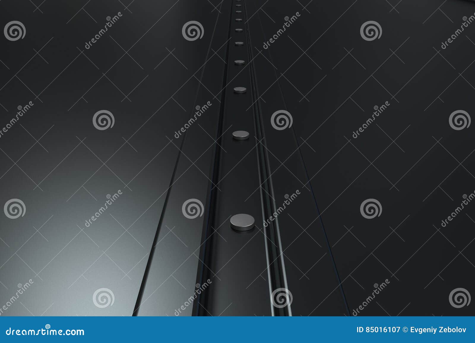 Rectangular Metal Plate Texture with Rivets Stock Illustration ...