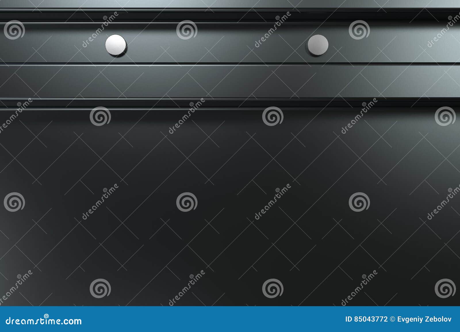 Rectangular Metal Plate Texture with Rivets Stock Illustration ...