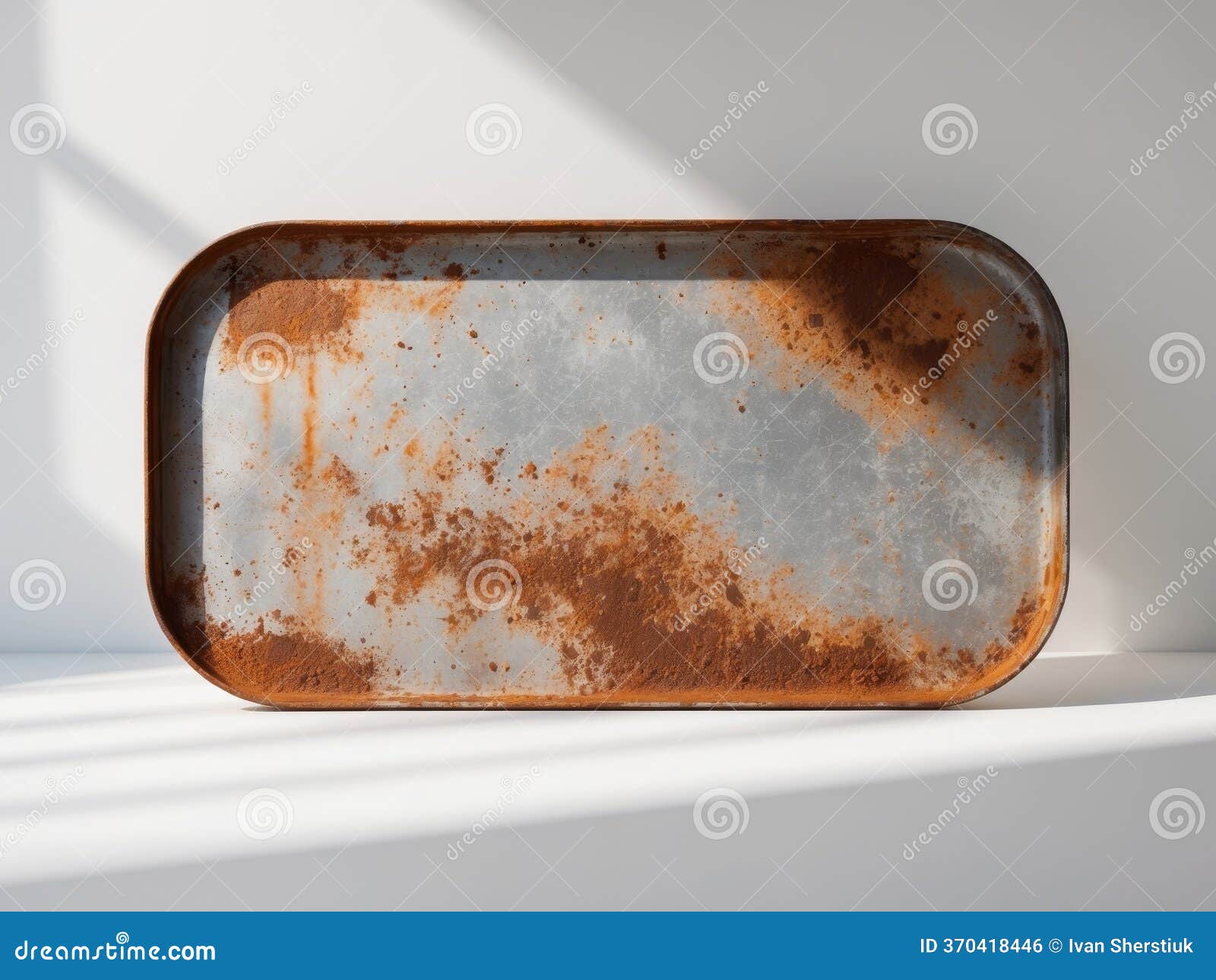 Rusted On Surface Of The Old Iron, Deterioration Of The Steel, Decay ...