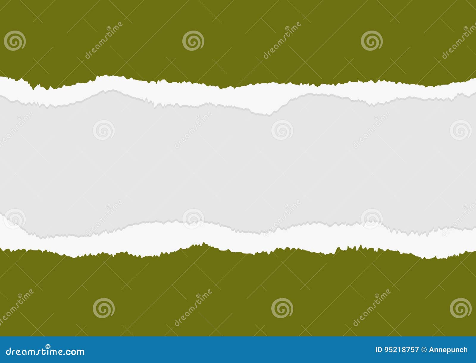 Rectangular Torn Paper Shred Vector Set. | CartoonDealer.com #256393024
