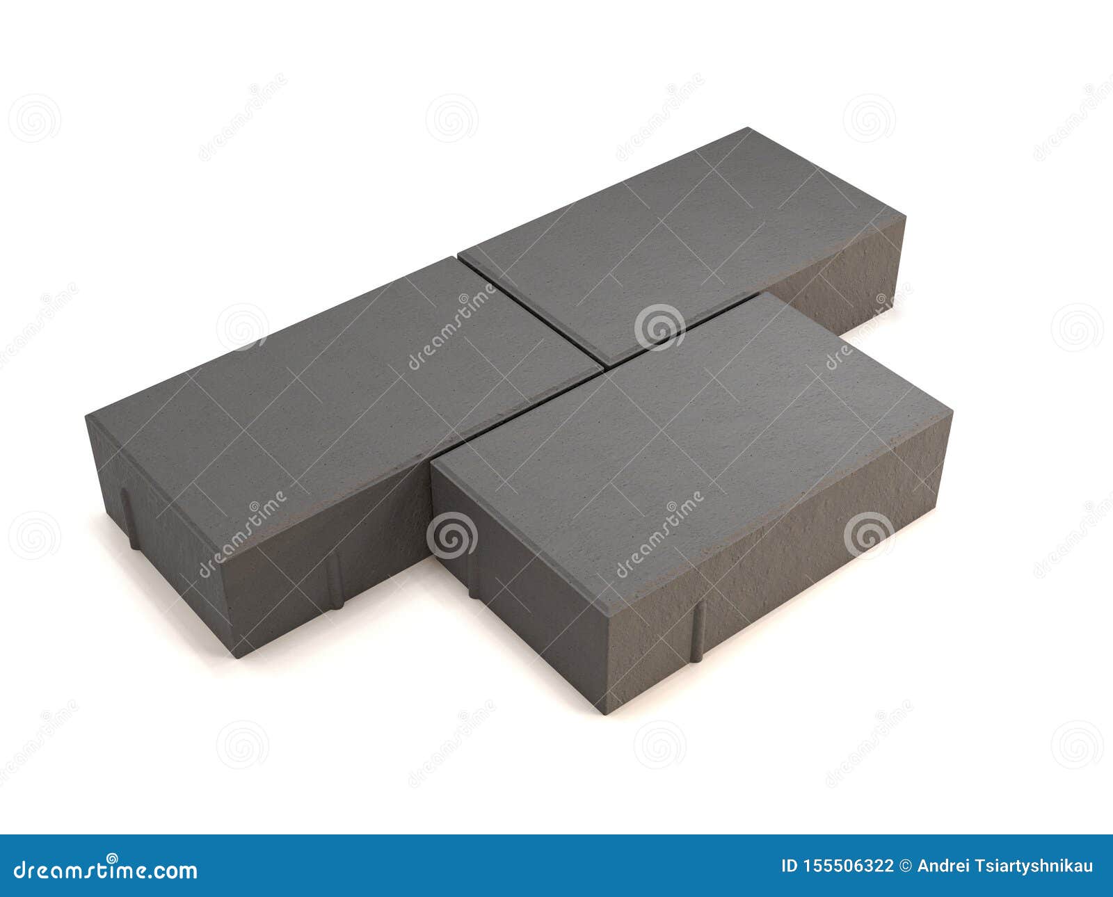 Rectangular Paving Slabs Laid As Square. Seamless Stock Image ...