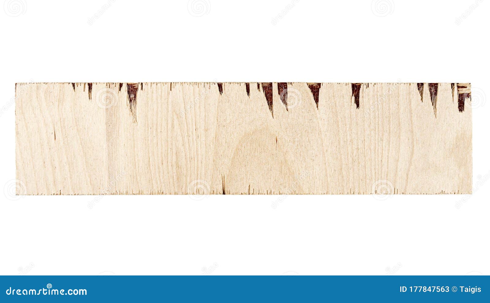 Rectangular Piece of Birch Plywood Stock Image - Image of brown, piece ...