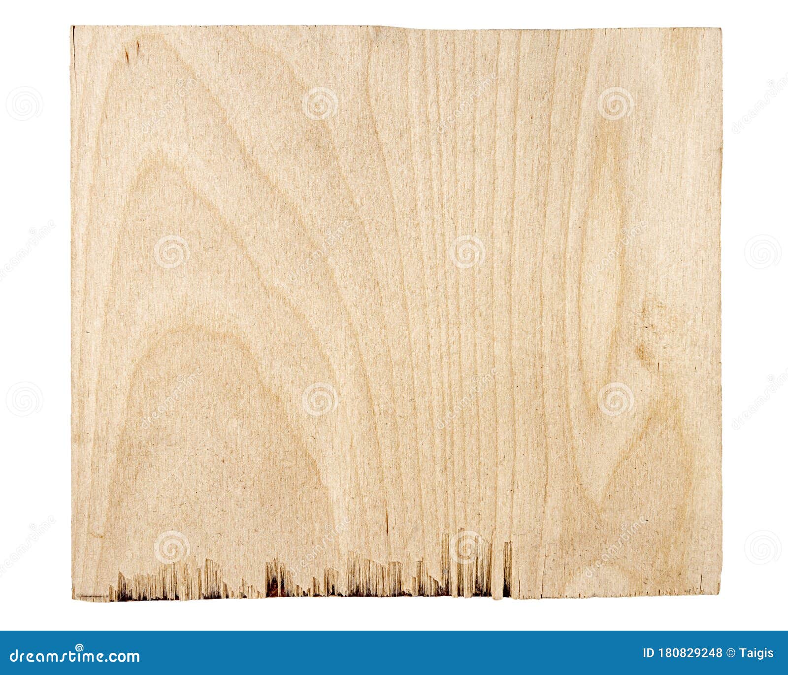 Rectangular Piece of Birch Plywood Stock Photo - Image of element ...
