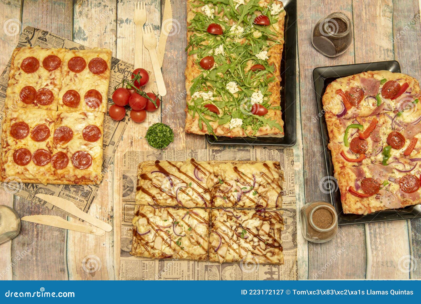 Rectangular Pizzas Stock Photos - Free & Royalty-Free Stock Photos from ...