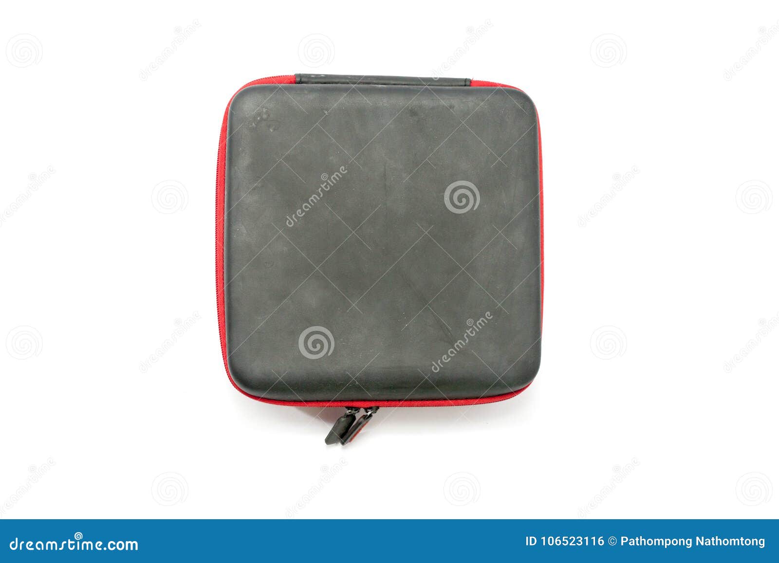 Rectangular Protection Bag with Zipper Stock Photo - Image of personal ...