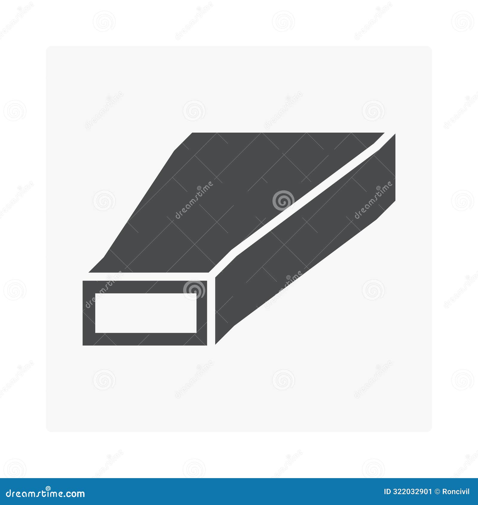 Rectangular Reducers Duct Part Element Vector Icon, Black Silhouette ...