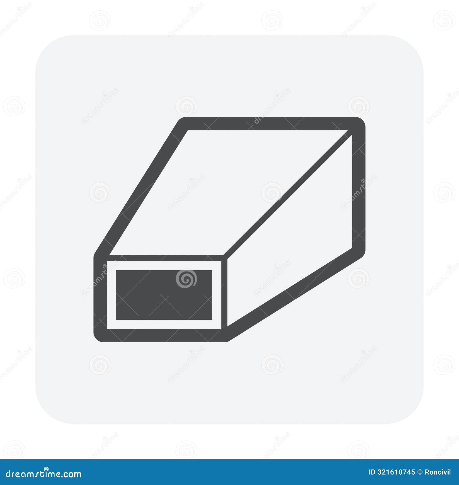 Rectangular Reducers Duct Vector Icon, Part in Ductwork Stock Vector ...