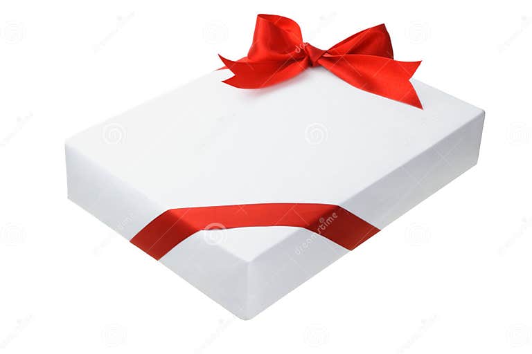 Rectangular shape gift box stock photo. Image of object - 7151844