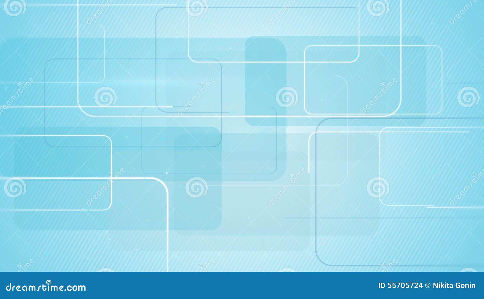 Rectangular Shapes on Blue Background Stock Illustration - Illustration ...