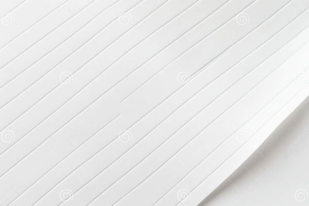 A Rectangular Sheet of White Paper Featuring Lines Printed on it Stock ...