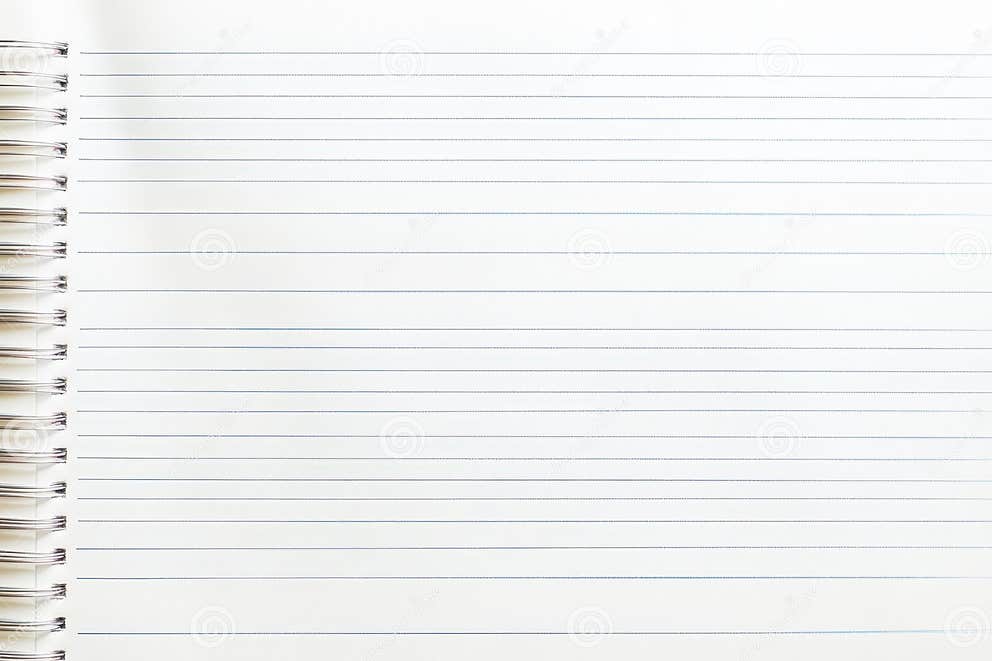 A Rectangular Sheet of White Paper Featuring Lines Printed on it Stock ...
