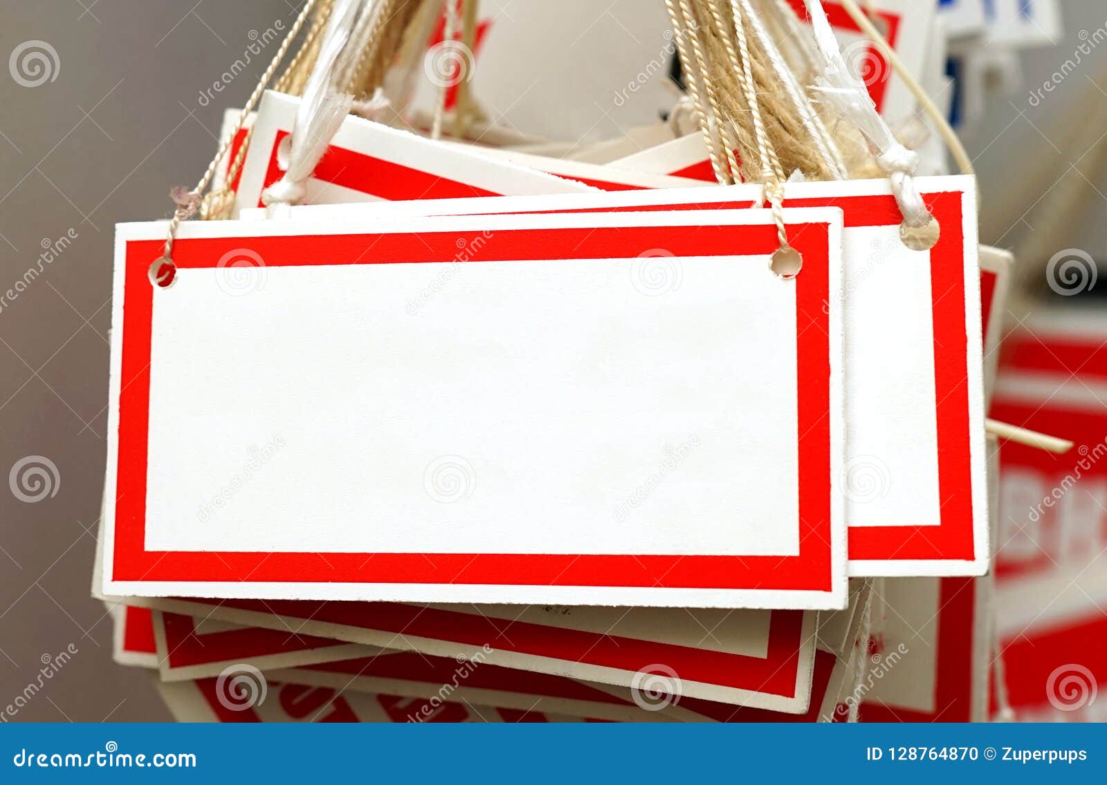 Red Rectangular Sign Reading Drive Thru For Fast Food Restaurant ...