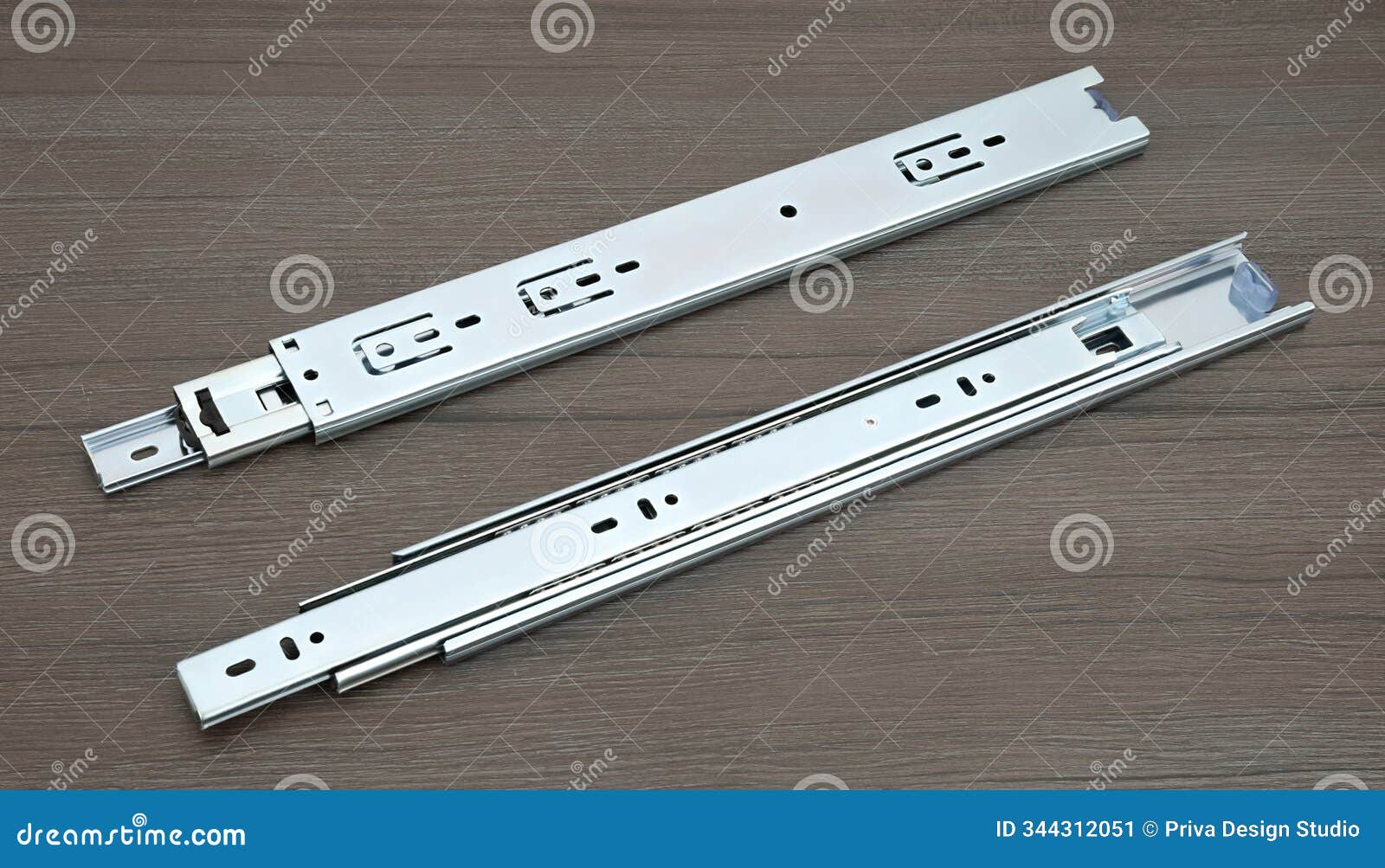 Rectangular Stainless Steel Telescopic Channel, for Kitchen Drawer ...