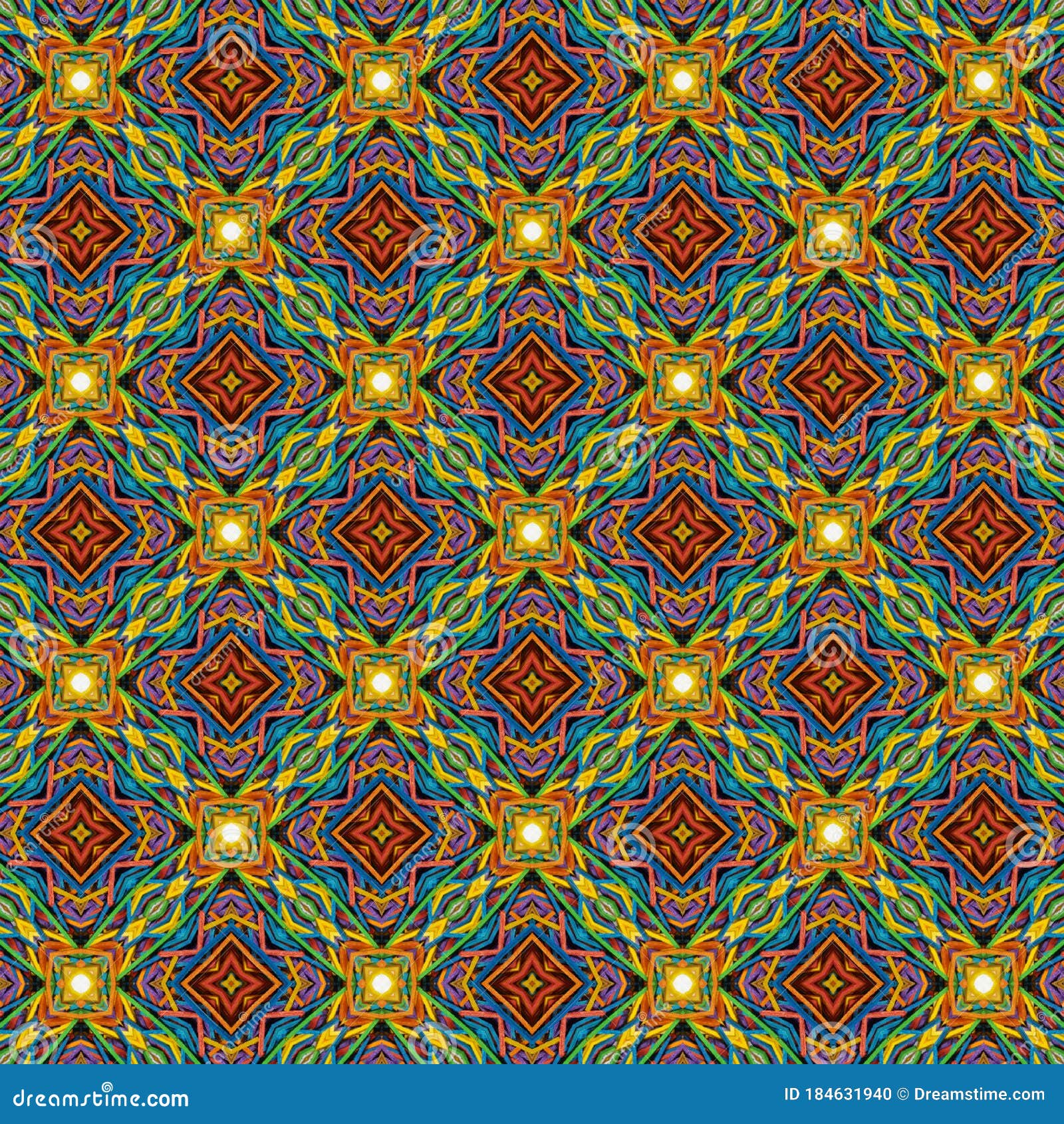 Rectangular and Star-shaped Polygons are Spread Out Radially.Motif ...