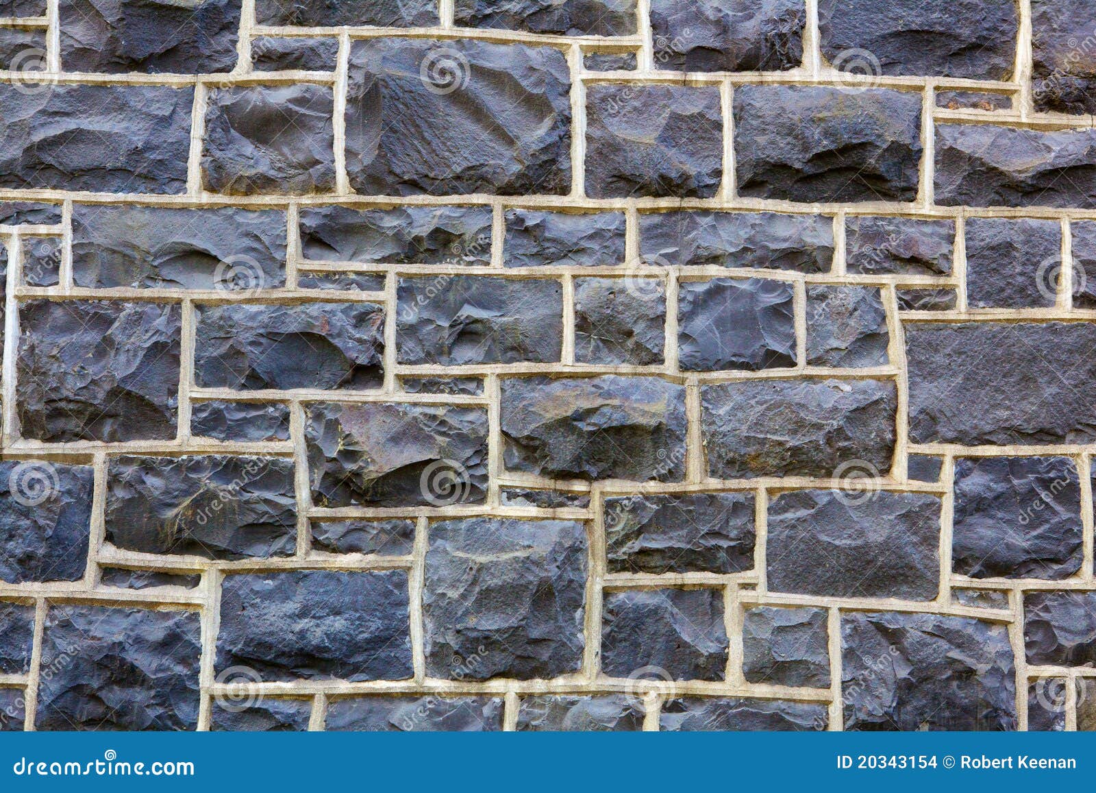 Rectangular Stone Wall stock photo. Image of concrete - 20343154