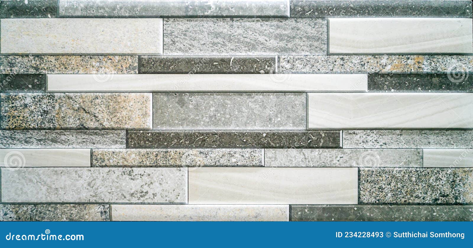 Rectangular Stone Wall Tile Texture. Stock Image | CartoonDealer.com ...