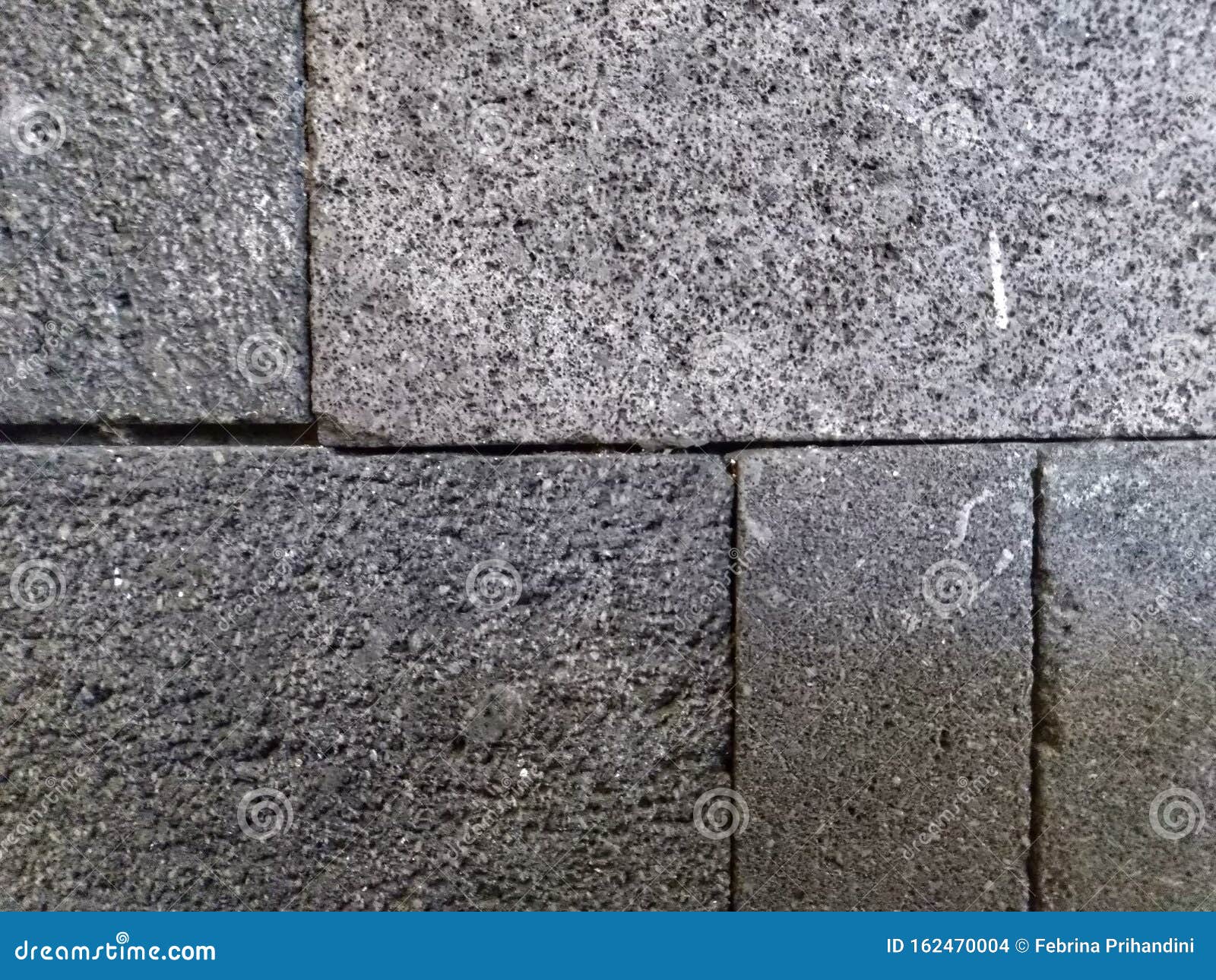 Rectangular Stone Walls Neatly Arranged Stock Photo - Image of ...