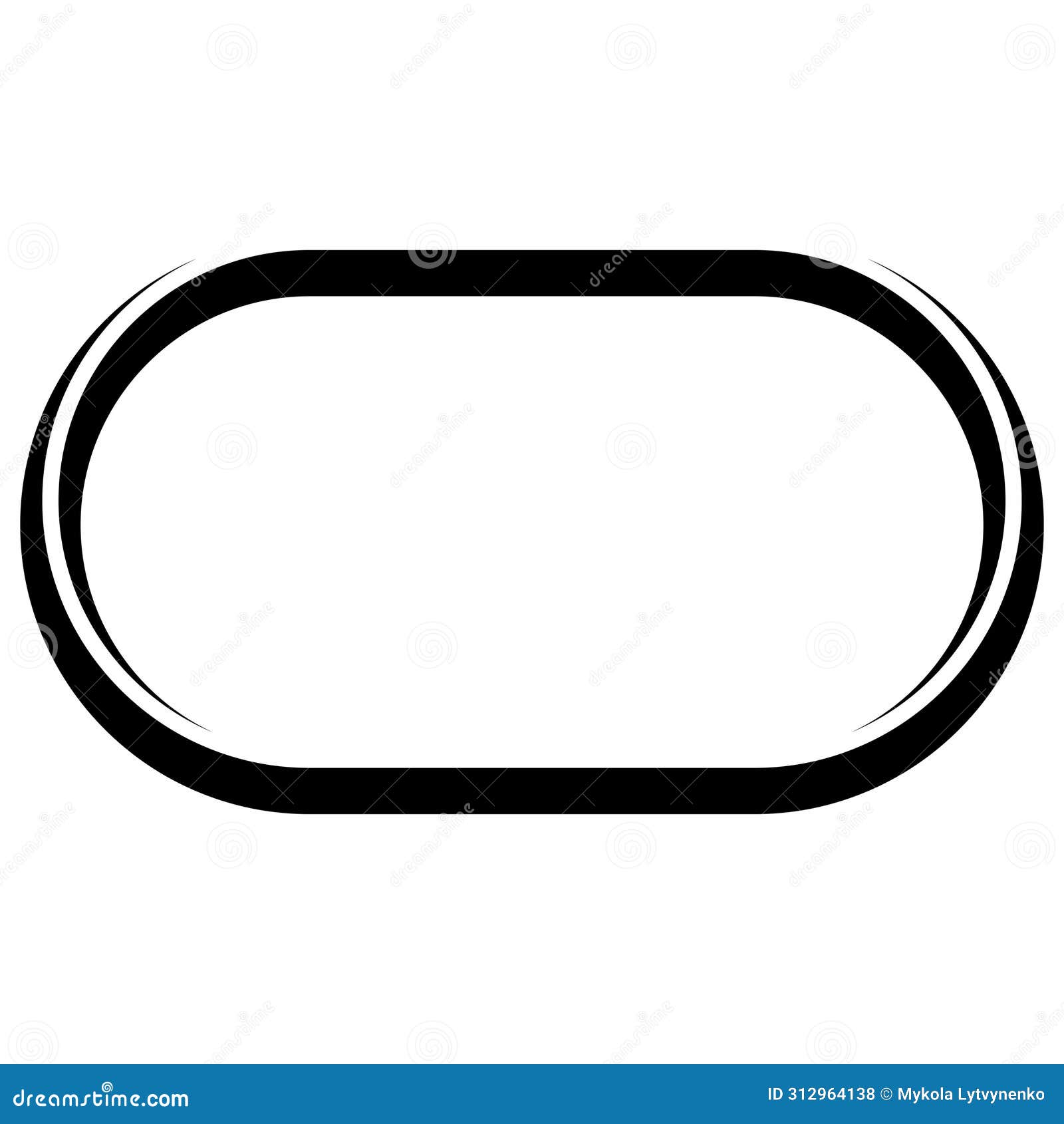 Rectangular Swoosh Scrawl Underline, Stroke Rounded Corners Price Tag ...