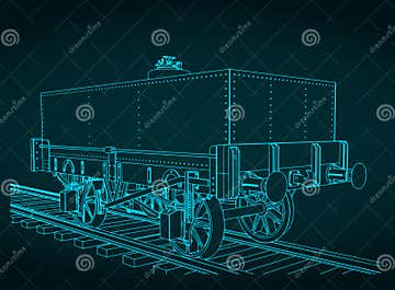 Rectangular tar tank wagon stock vector. Illustration of antique ...