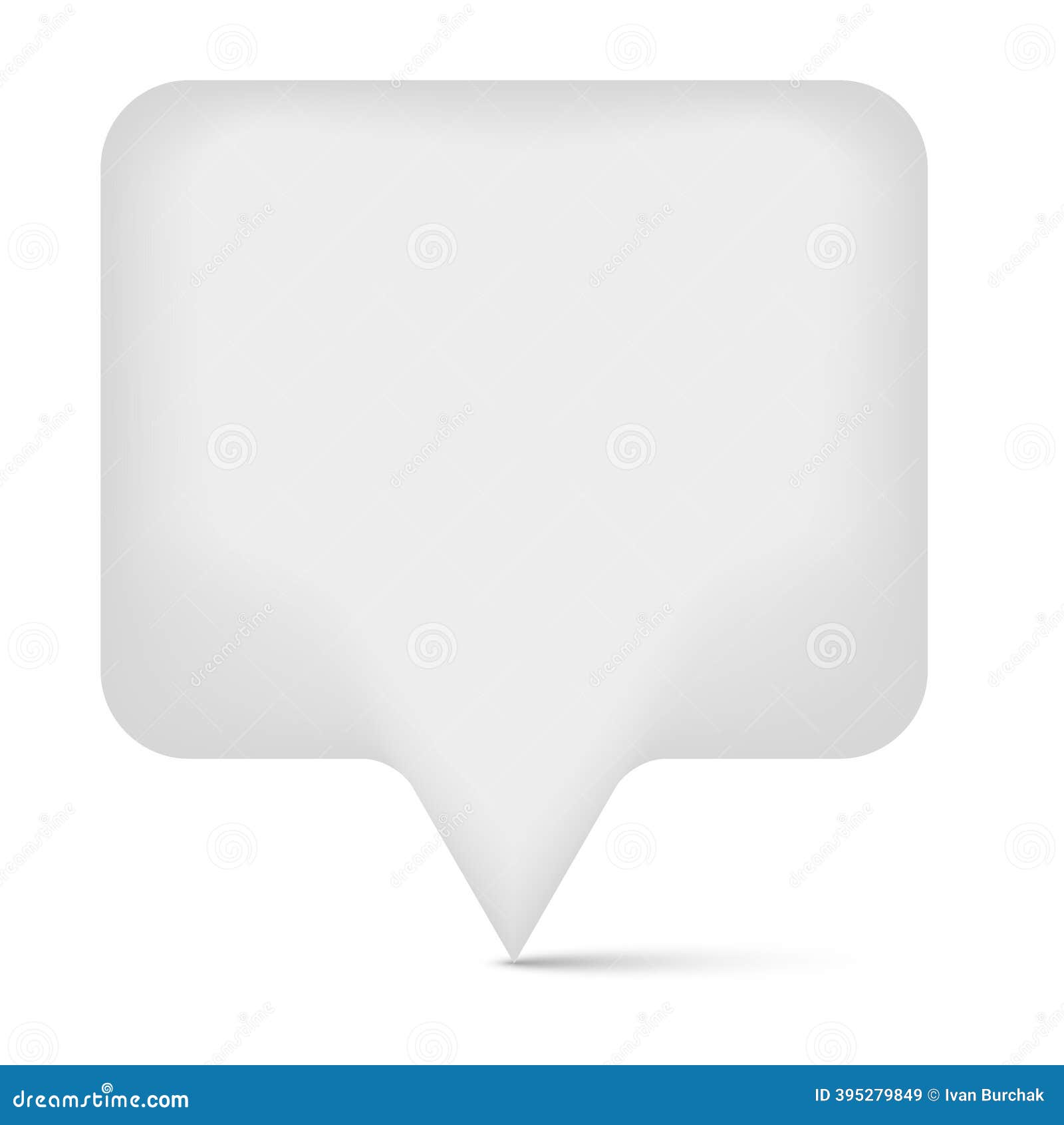 Realistic Teardrop. Blue Drop Of Water. Transparent Droplet Cartoon ...