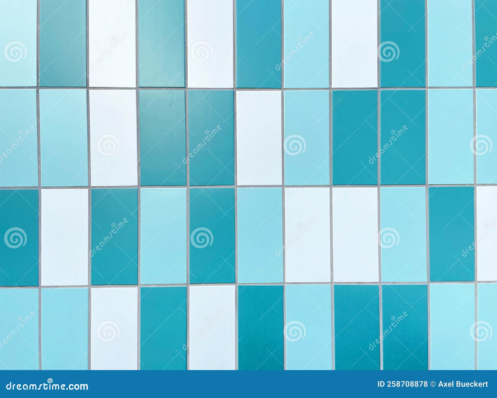 Rectangular Tile Wall Background in White and Green Stock Photo - Image ...