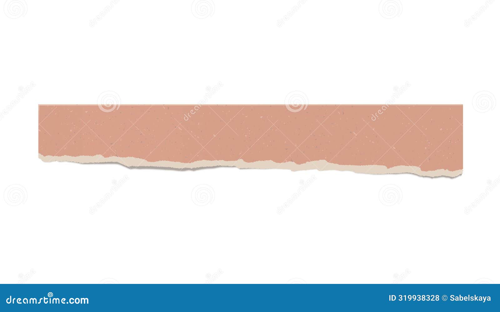 Rectangular Torn Paper, Ideal for Presentation Layouts. Stock ...