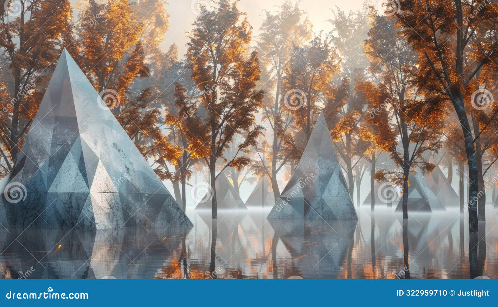 Rectangular Trees and Triangular Leaves Create a Geometric Forest in a ...