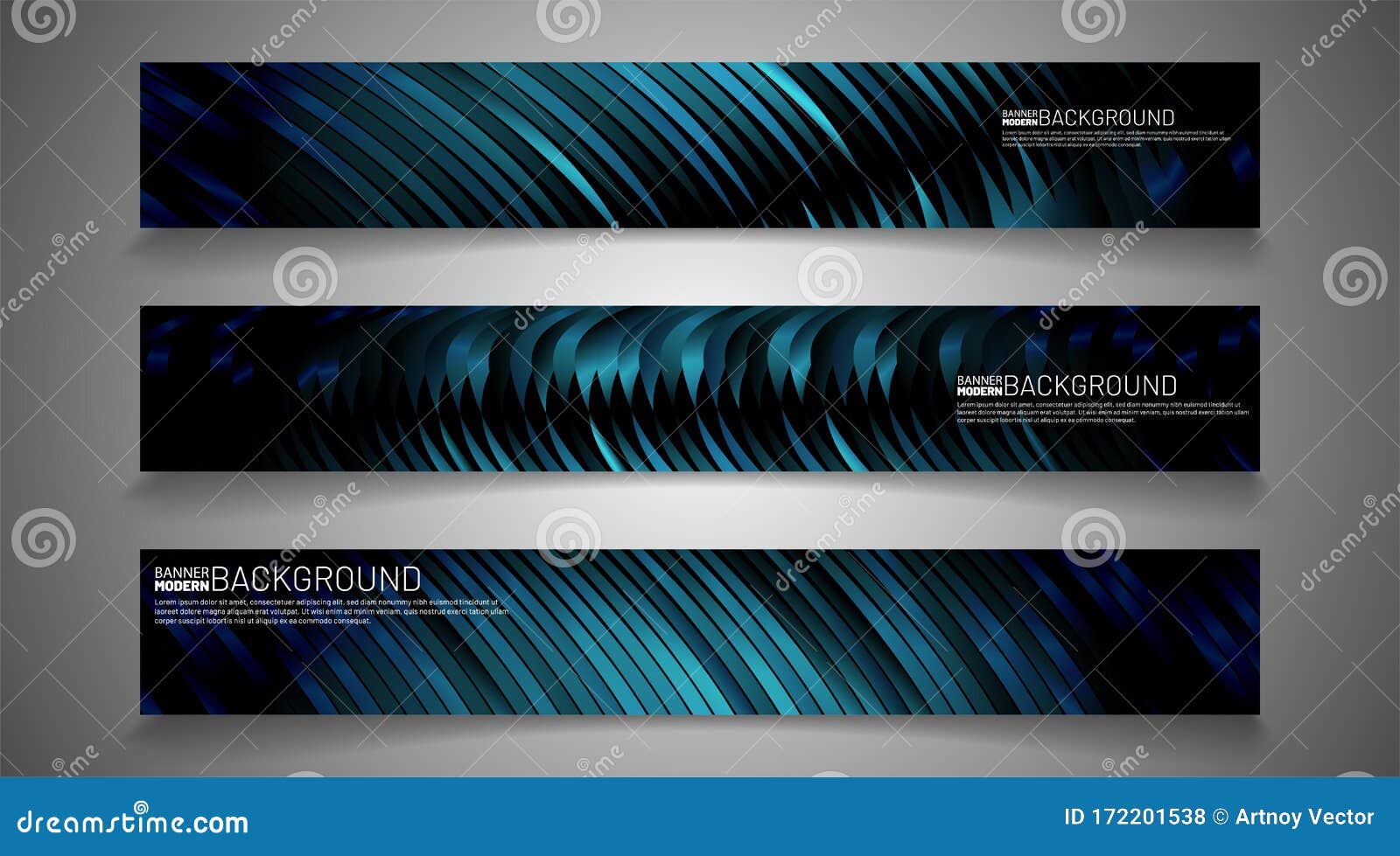 Rectangular Vector Banner. Future Design Technology Against a Black ...