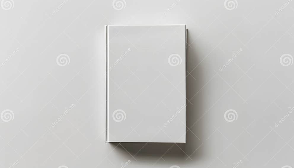 A White Rectangular Box Rests on a Pale Surface with Tints and Shades ...